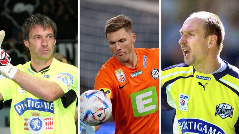 Die zehn Rekord-Torhüter des SK Sturm Graz - kicker