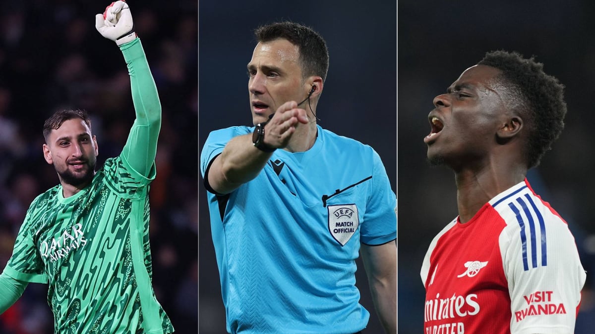 Keeper stechen heraus - und Zwayer? Die Noten zu PSG-Arsenal - kicker