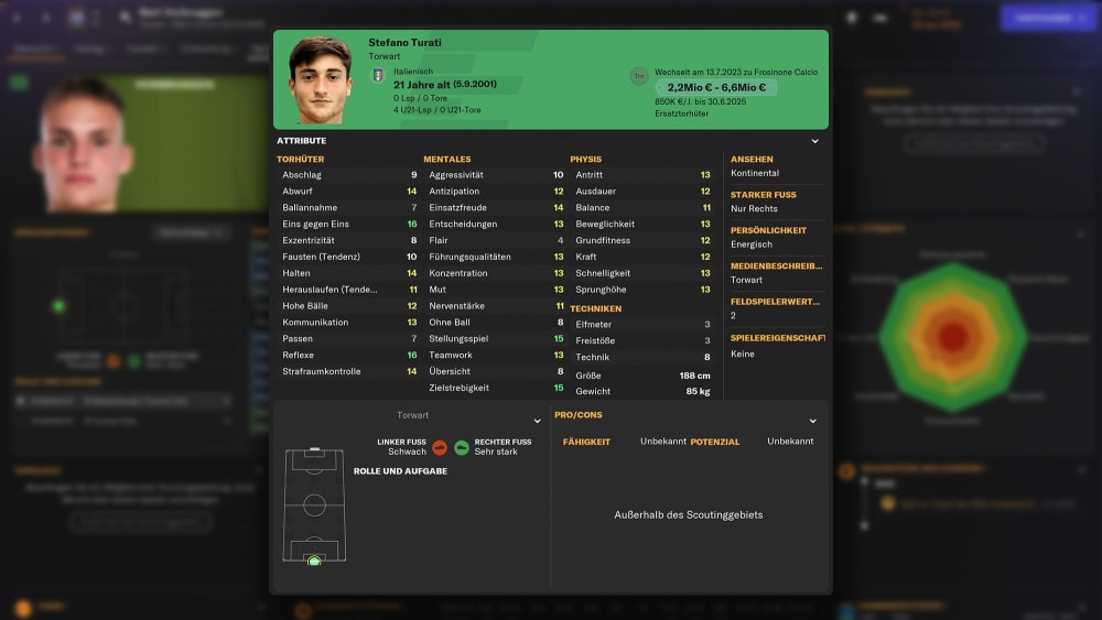 FM24: Größte Torwart-Juwelen im Football Manager - kicker