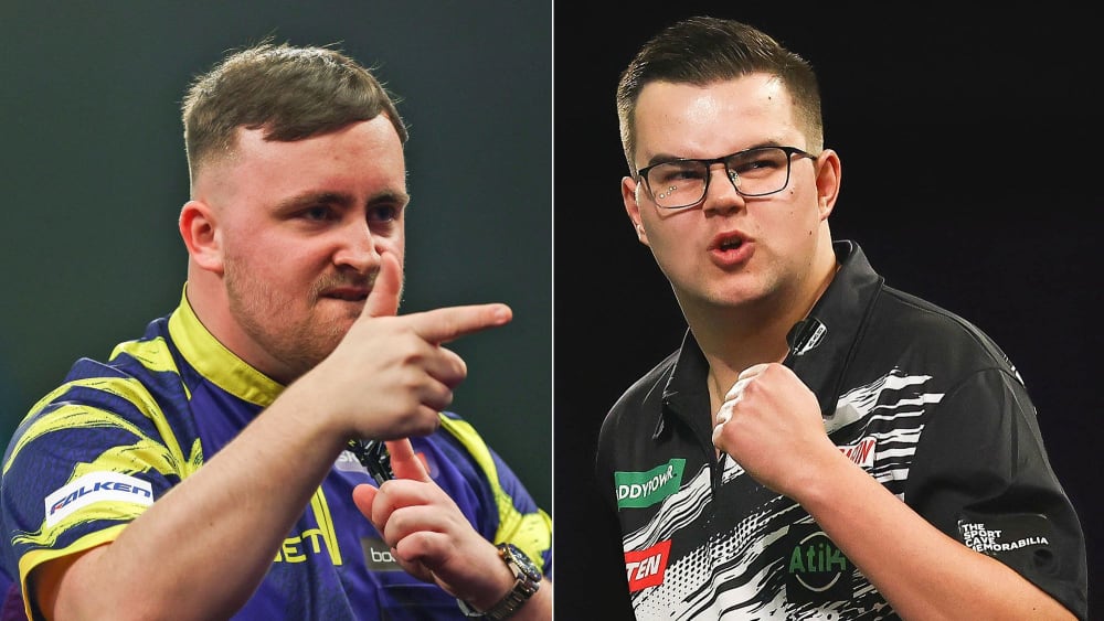 Littler und van Veen stürmen ins Finale der Darts-WM 2026 - kicker