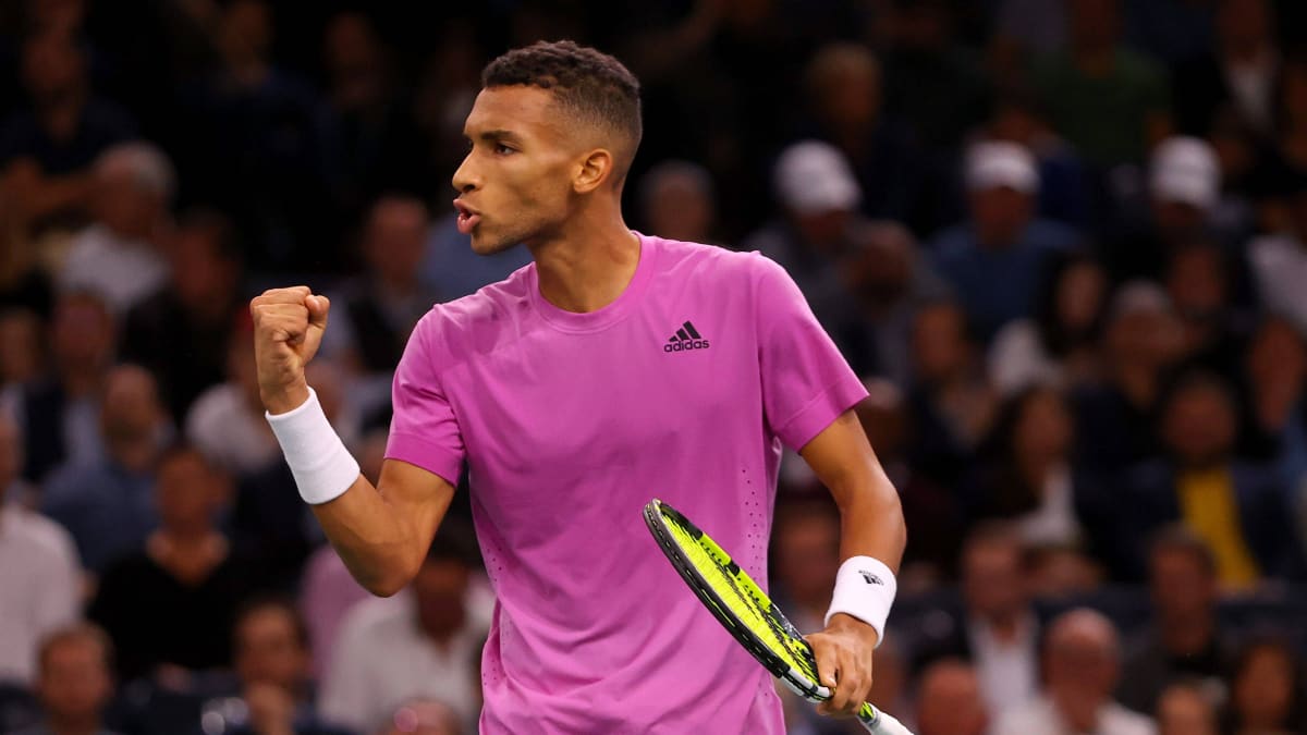 Aliassime schlägt Tiafoe in Paris und trifft im Halbfinale auf Rune | Tennis - Highlights ...