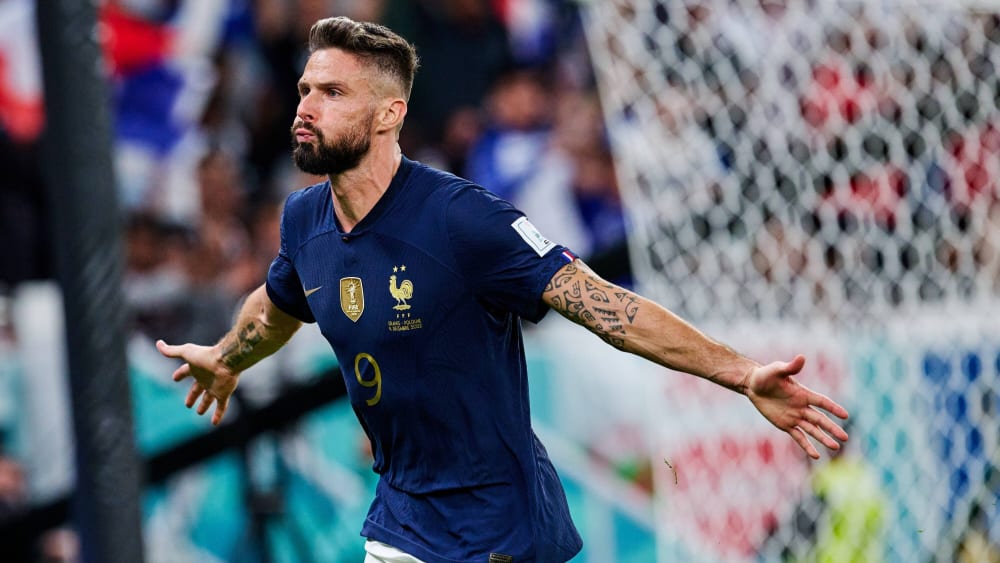 Thierry Henry überflügelt: Olivier Giroud stellt Rekord auf - kicker