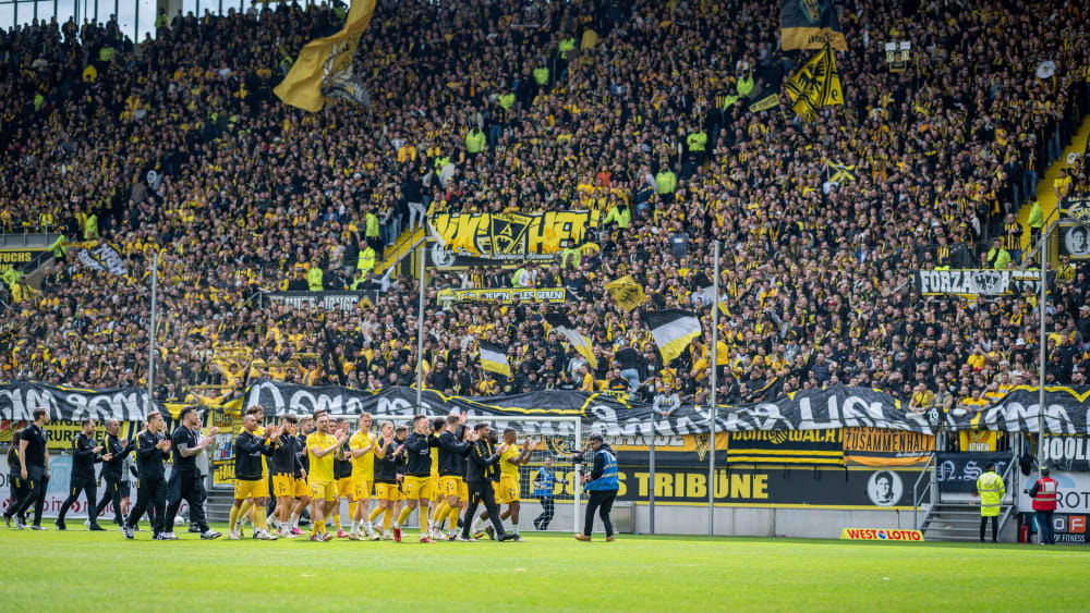 So feiert Alemannia Aachen den Aufstieg - kicker