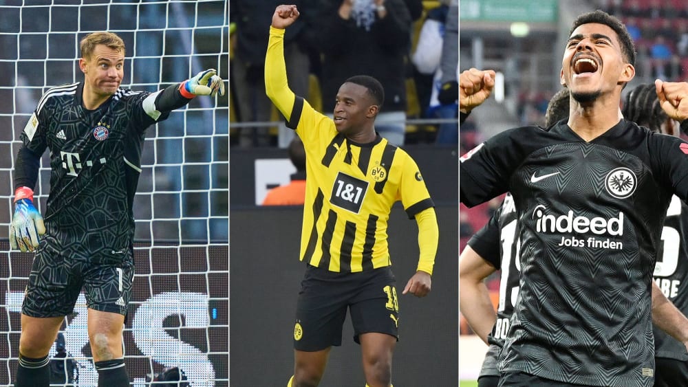 Neuer und Moukoko brechen Rekorde - Frankfurt feiert Knauff - kicker
