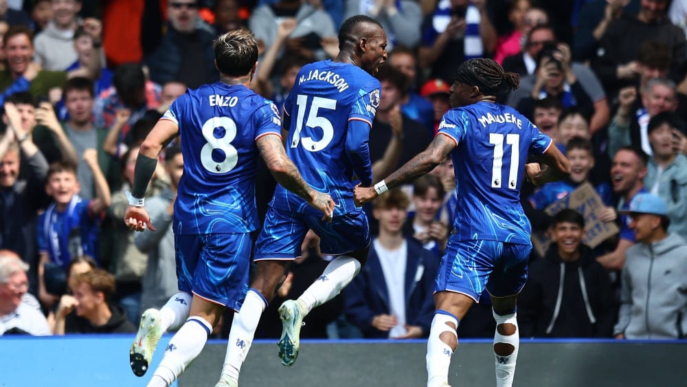 FC Chelsea legt im CL-Rennen vor - Nicolas Jackson zielt genau - kicker