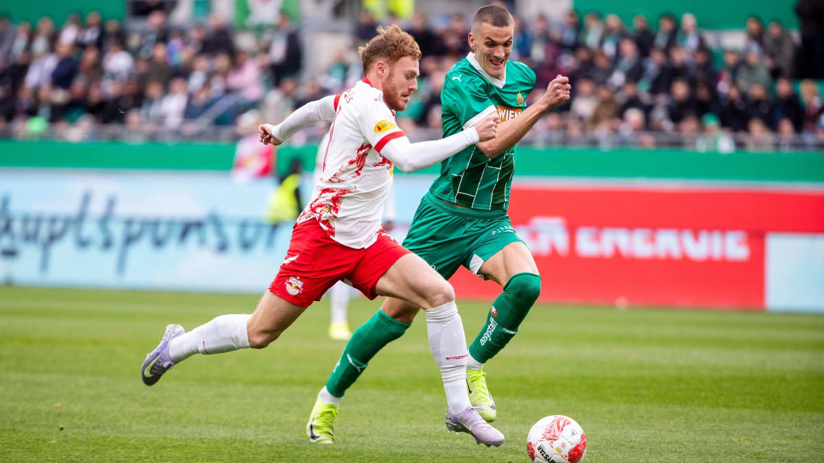Doppelter Vertessen: Salzburg biegt Rapid im halbleeren Allianz Stadion ...