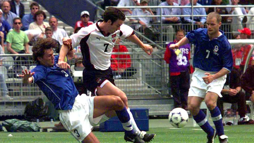 Blick ins Bilderarchiv: Das war Österreichs Kader bei der WM 1998 - kicker