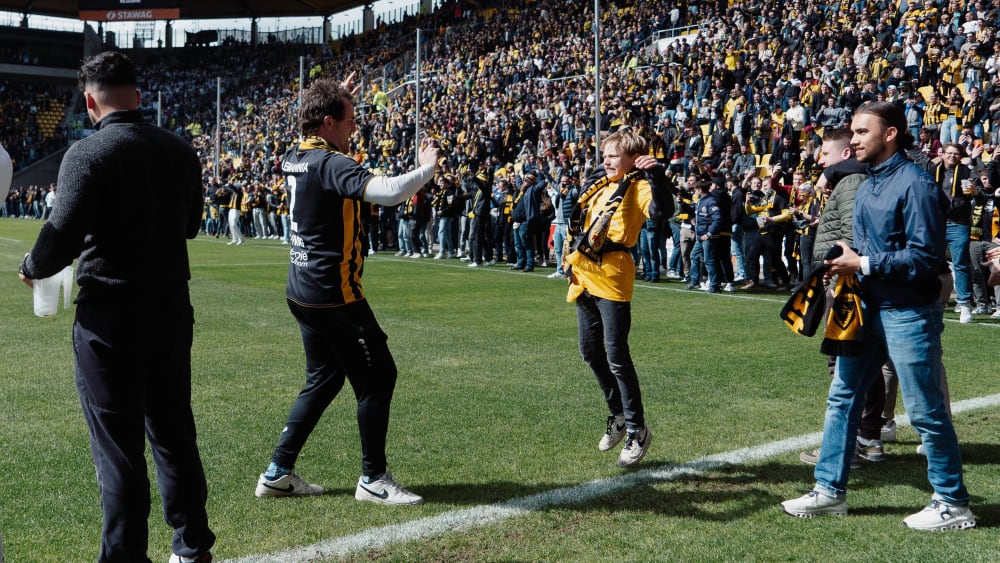 So feiert Alemannia Aachen den Aufstieg - kicker