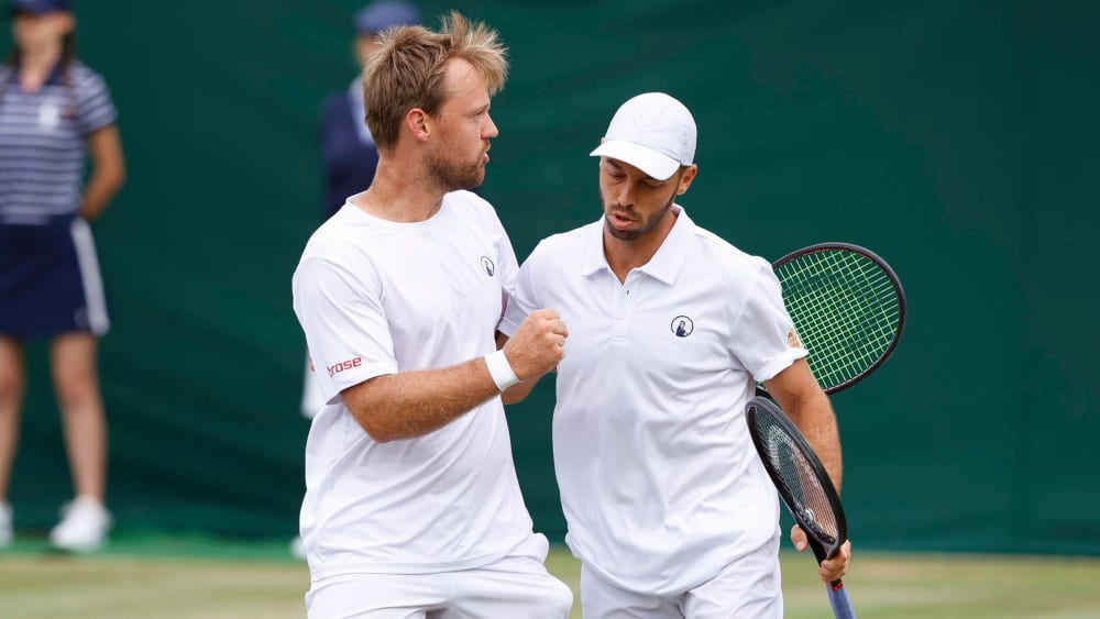 Wimbledon: Doppel Krawietz/Pütz steht im Halbfinale - kicker