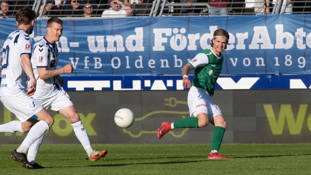VfB Lübeck schlägt harmlosen VfB Oldenburg - kicker