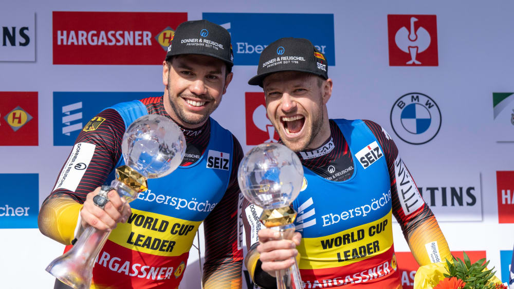 Rodel-Doppelsitzer: Wendl/Arlt Gesamtweltcup-Sieger - kicker