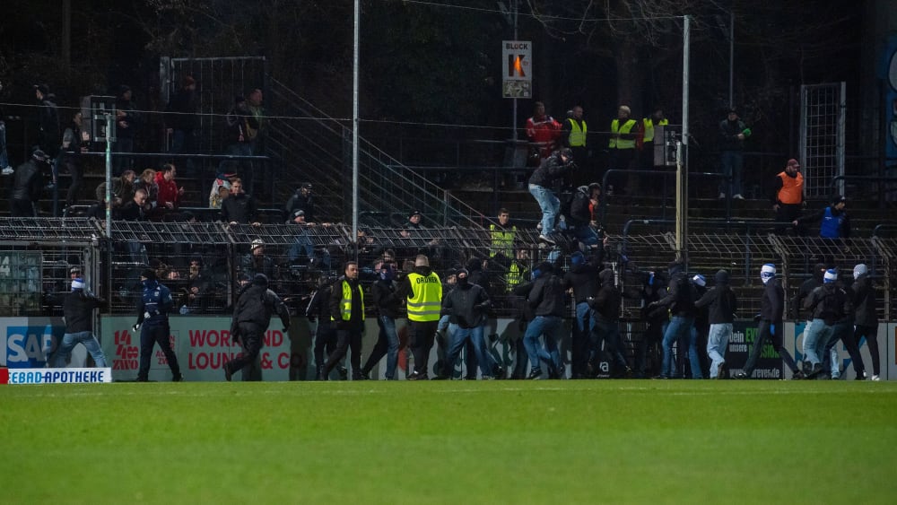 SV Babelsberg 03 reagiert auf Ausschreitungen - kicker