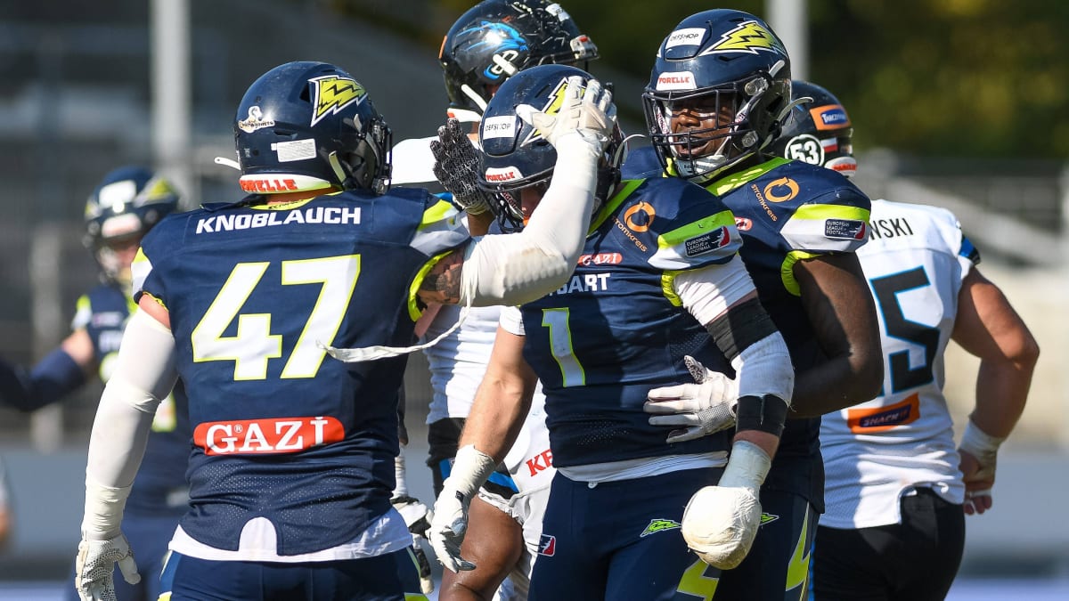 Kick-off-Return-Touchdown! Stuttgart schmeißt die Panthers Wroclaw raus ...