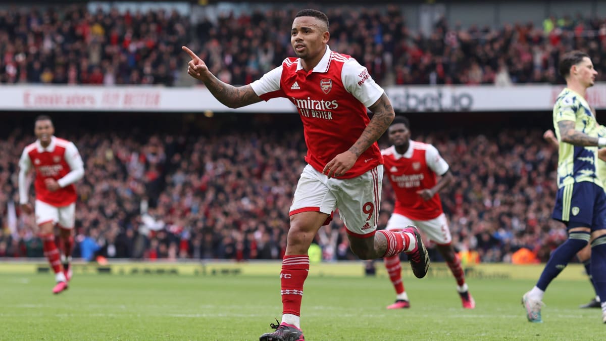 Gabriel Jesus trifft doppelt: Arsenal bezwingt Leeds mit 4:1 - kicker