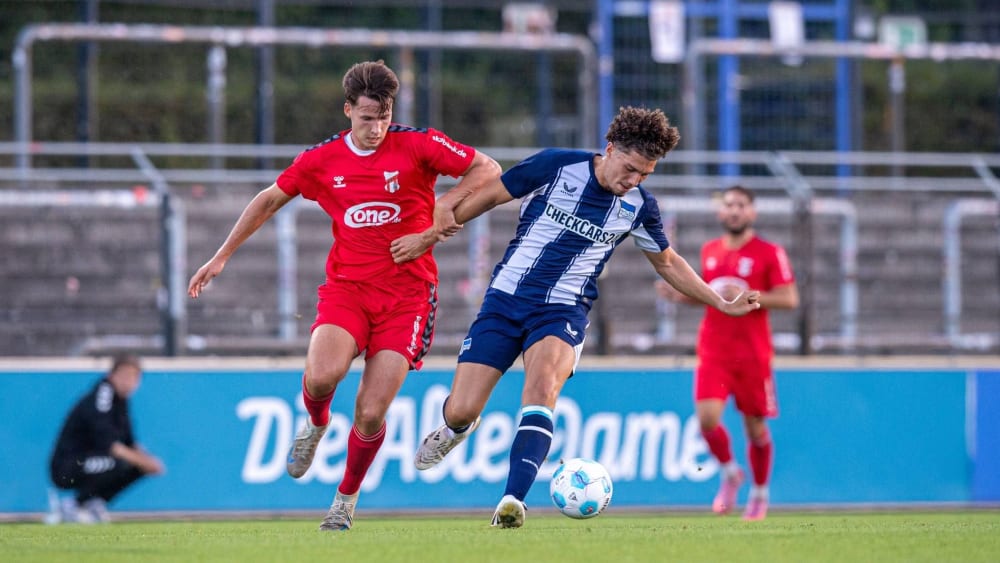 Erster Saisonsieg: Meuselwitz dreht Partie bei Herthas U 23 - kicker