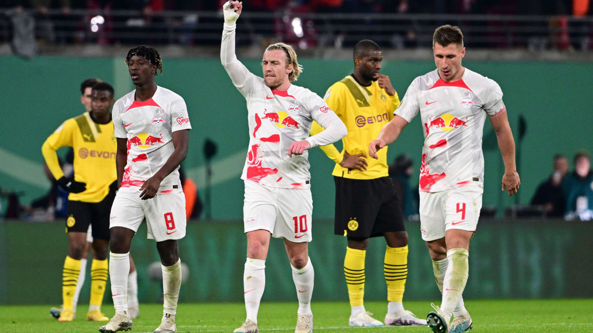 "Erneut desolater BVB-Auftritt": Pokalverteidiger Leipzig träumt nach ...