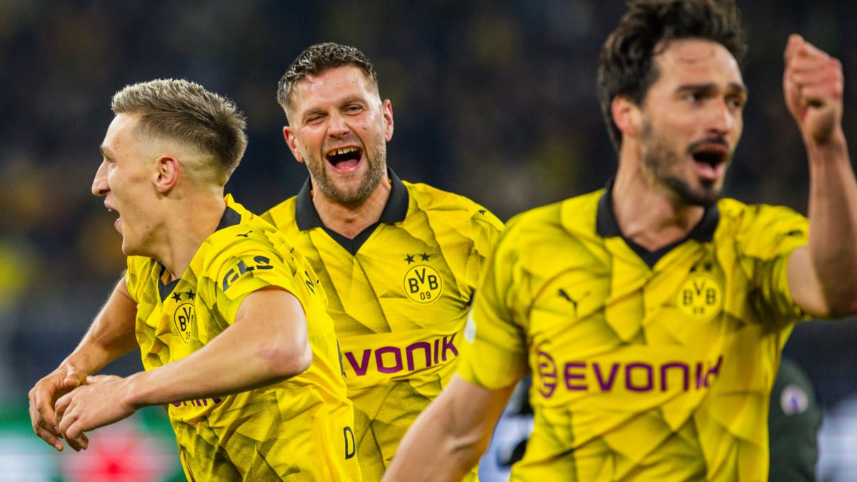 Füllkrug strahlt und hat "nur noch ein Ziel" | BVB-Stürmer schwärmt von "unfassbarer" Atmosphäre ...