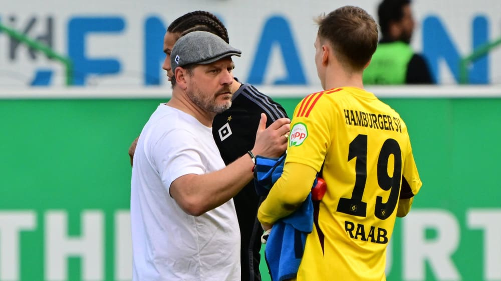 Union ruft: HSV-Keeper Raab geht zu seinem Ex-Coach - kicker