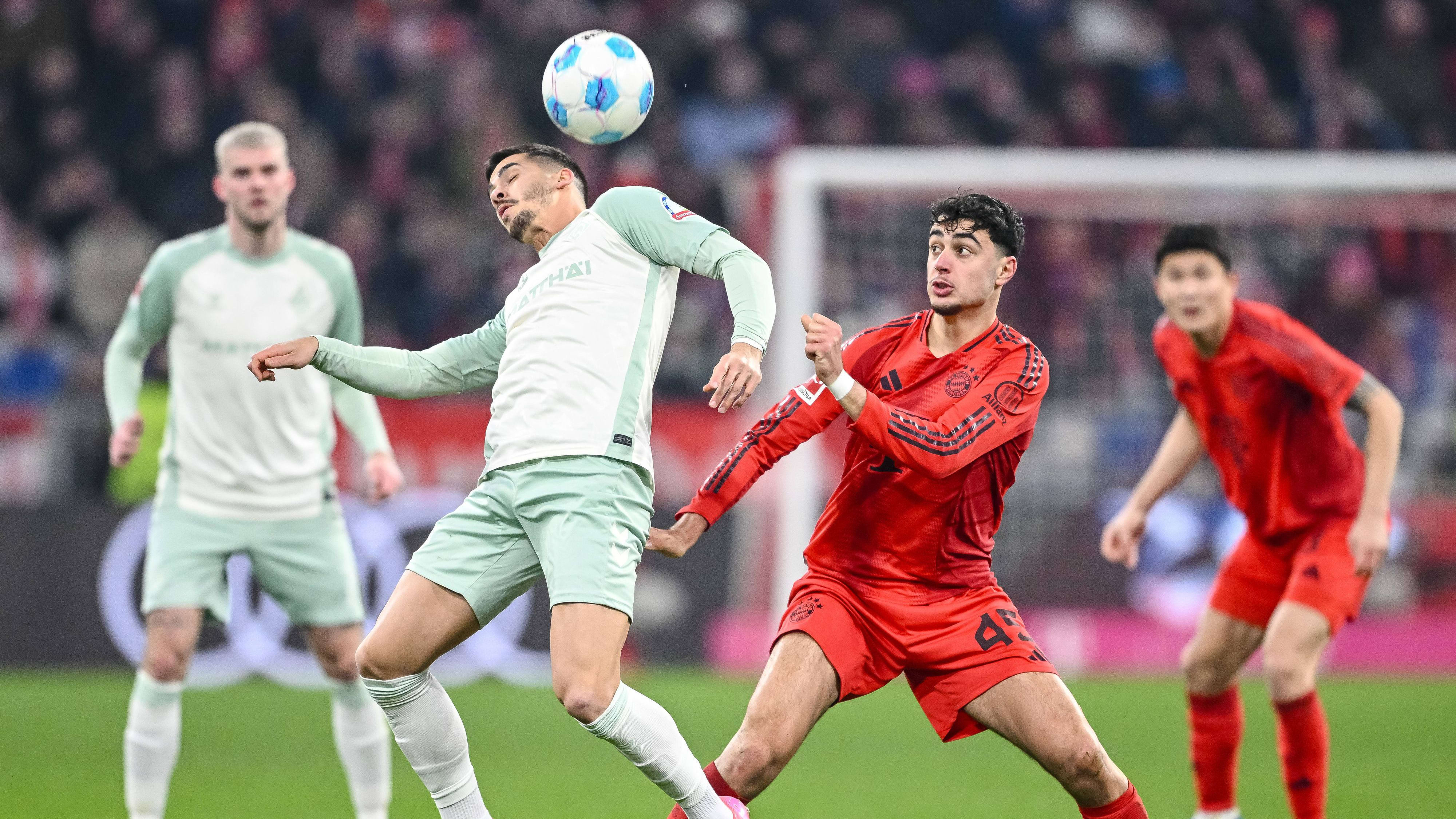 Liveticker | Bayern München - Werder Bremen 3:0 | 21. Spieltag | Bundesliga 2024/25 - kicker