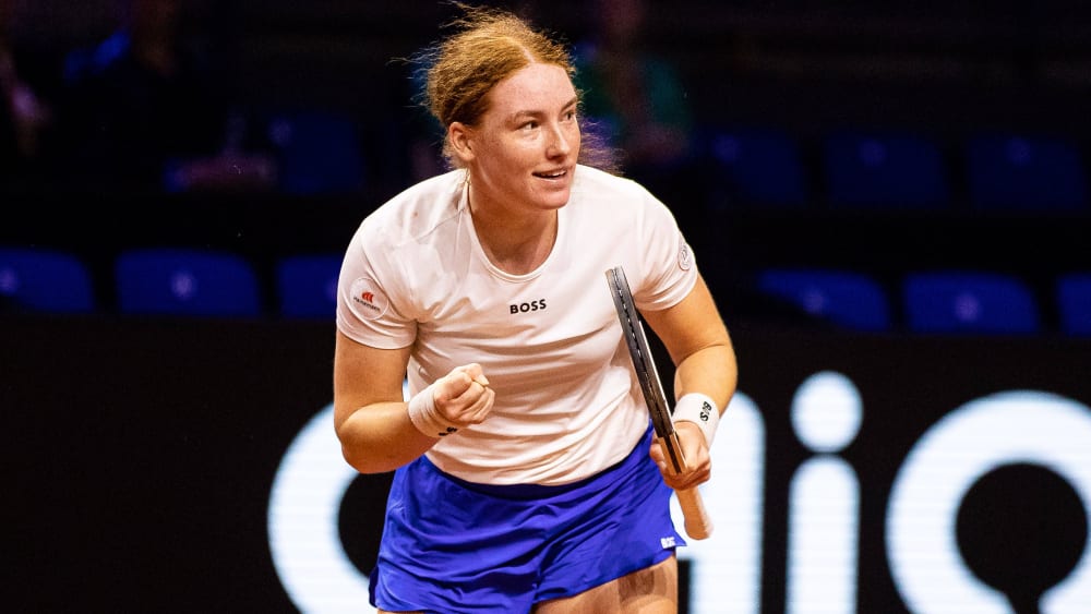 Tennis: Ella Seidel überrascht mit Achtelfinal-Einzug - kicker