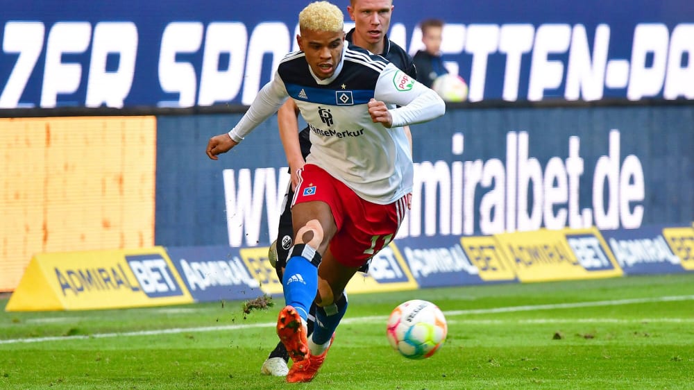 HSV-Angreifer Königsdörffer: Tor und Trauer - kicker