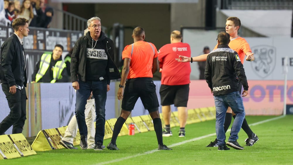 SV Sandhausen: Sportdirektor Imhof ein Spiel gesperrt - kicker