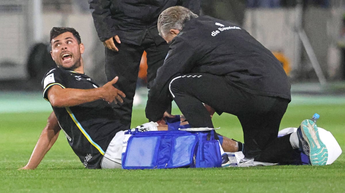 3. Liga: Volland zieht sich "klaffende Fleischwunde" zu - kicker