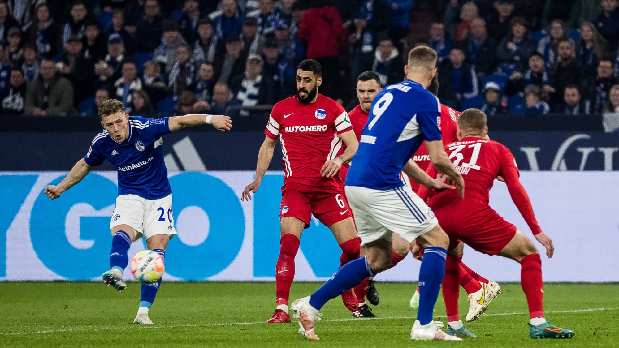 Schalke gegen Hertha