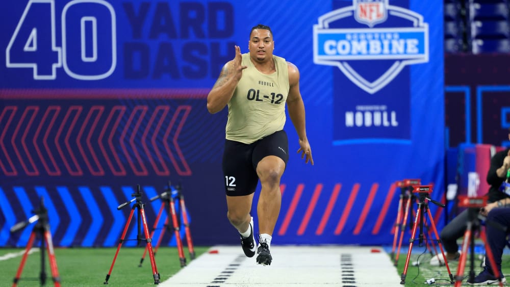 Deutsch-Amerikaner Brandon Coleman entzückt beim Combine - kicker