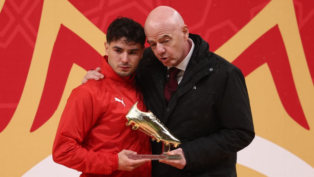 Afrika-Cup: Brahim Diaz ist Torschützenkönig - und weint - kicker