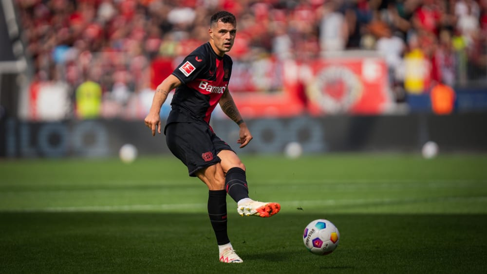Granit Xhaka spricht über seine Rolle bei Bayer 04 Leverkusen - kicker
