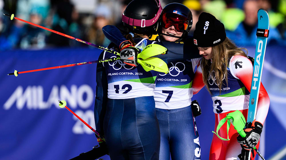 Olympia 2026: Shiffrin gewinnt Slalom - Dürr fädelt am ersten Tor ein ...