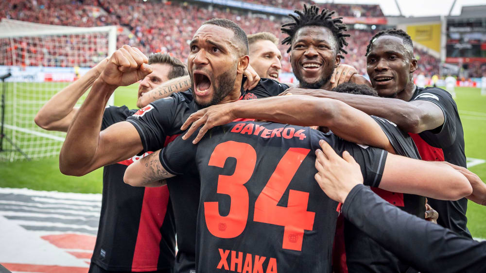 Leverkusen feiert erste Deutsche Meisterschaft - kicker