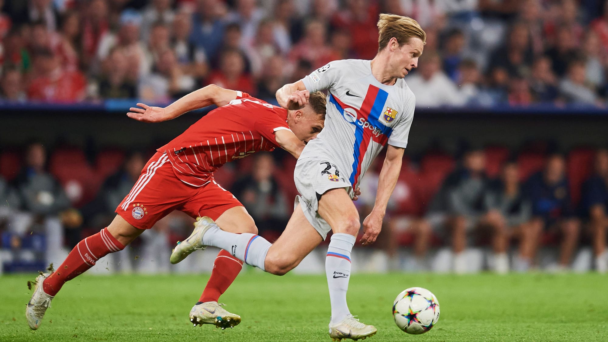 Bayerns Abwehr überragt gegen Barça: Die Noten zum Spiel - kicker