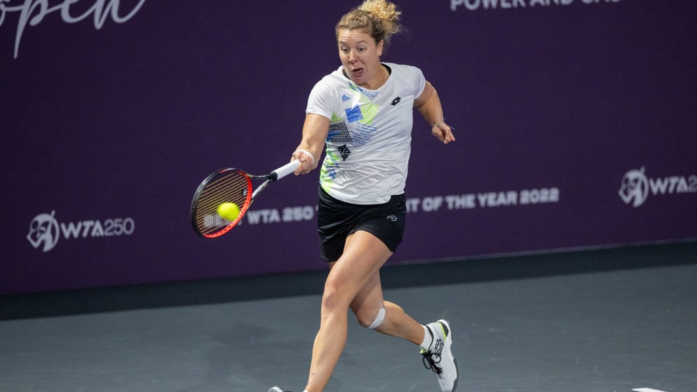 Tennis: Friedsams kurzes Hoch - Koepfer in Antwerpen raus - kicker