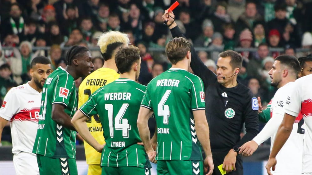 Steffen schimpft wegen Platzverweis: "Das ist völlig übertrieben" - kicker