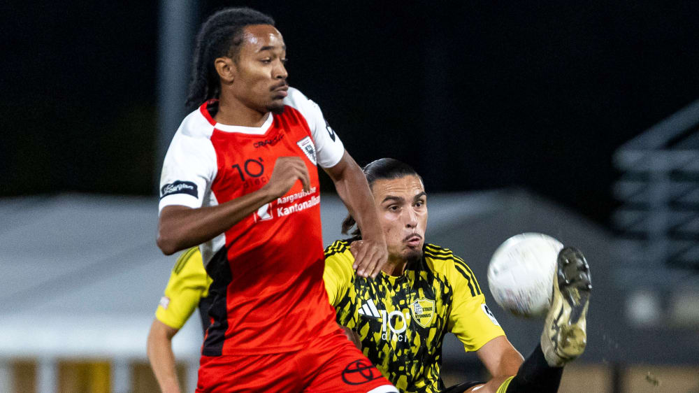 Esey Gebreyesus, Mittelfeldspieler des FC Aarau, ist derzeit ...