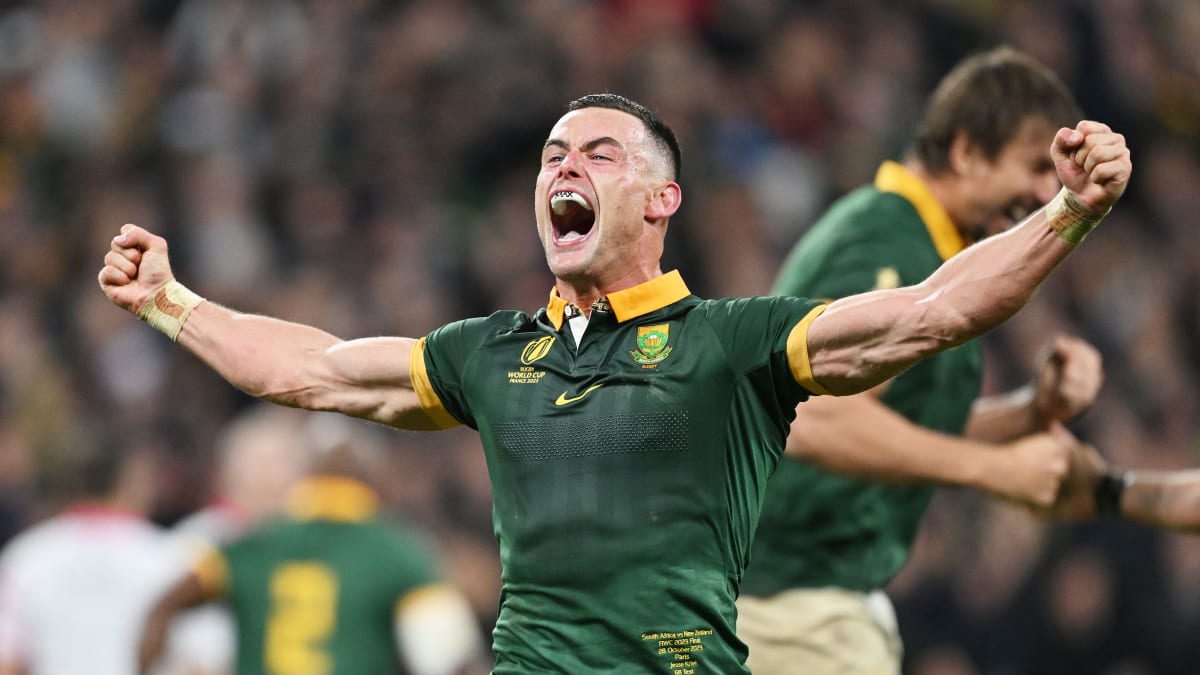 Enges Finale bei der Rugby-WM: Südafrika schlägt Neuseeland und ist ...
