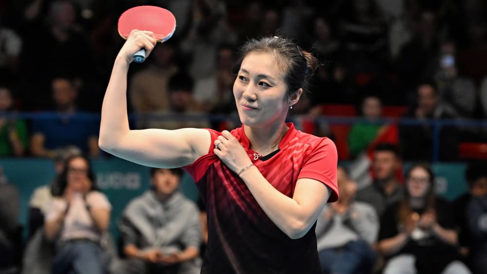 Ying Hans Tischtennis-Comeback: Turniersieg nach zwei Sehnenrissen - kicker