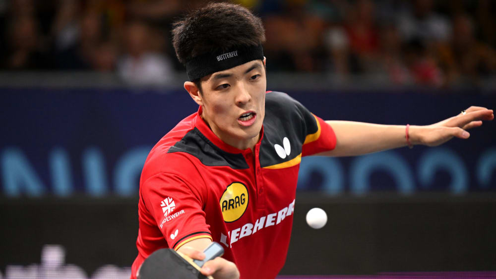 Europameister Dang Qiu gewinnt erstes Spiel bei Tischtennis-WM - kicker
