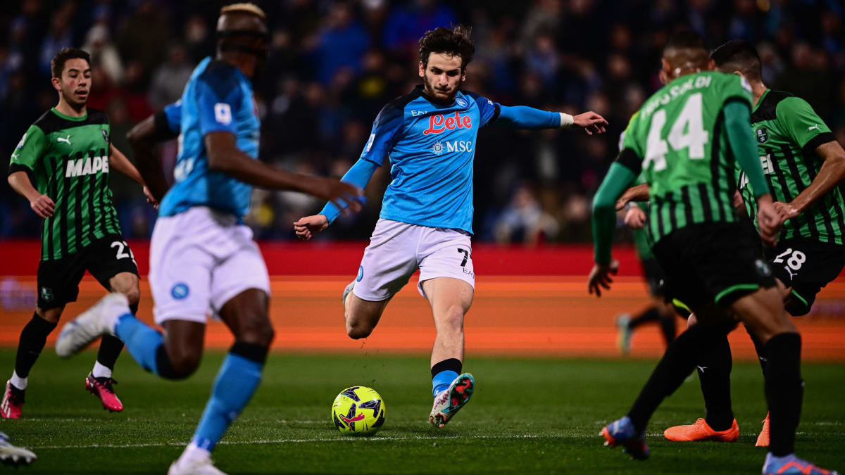 2:0 - Neapel gewinnt souverän in Sassuolo - kicker