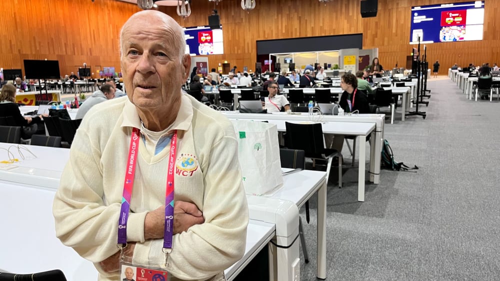 Der Journalist, der in Katar seine 16. WM erlebt - kicker