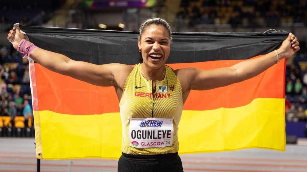 "Unglaublich": Kugelstoßerin Ogunleye gewinnt WM-Silber - kicker