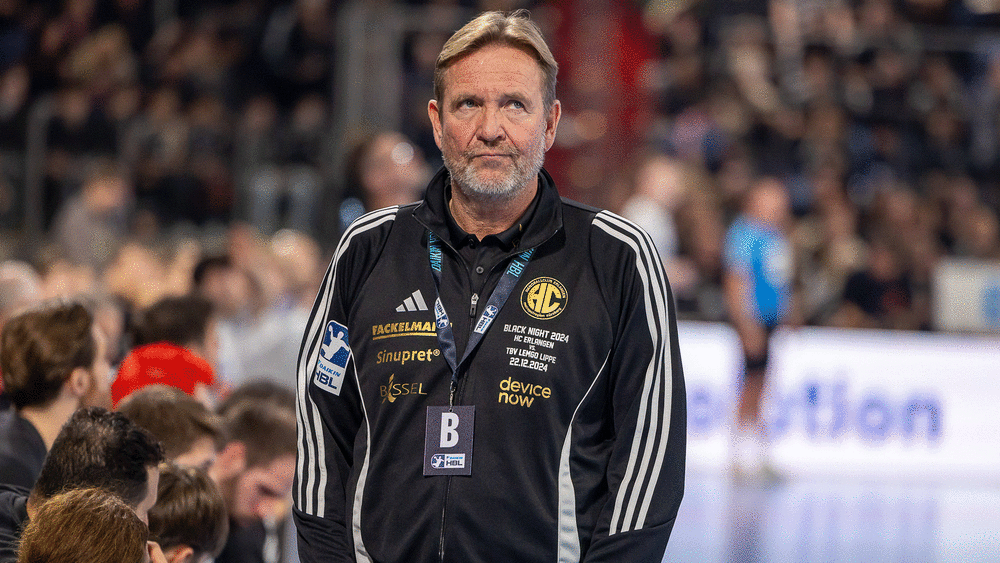 Handball: HC Erlangen beurlaubt Trainer Martin Schwalb - kicker