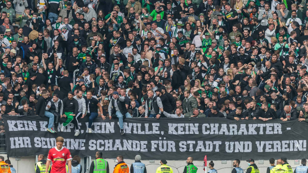 Gladbach und die "Kluft" zu den Fans - kicker