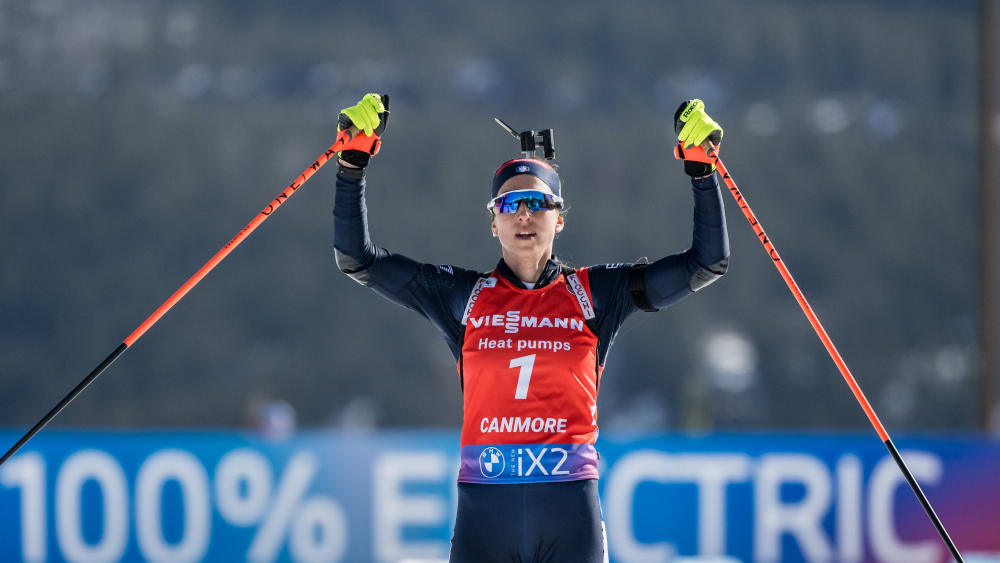 Biathlon: Lisa Vittozzi gewinnt Gesamtweltcup - kicker