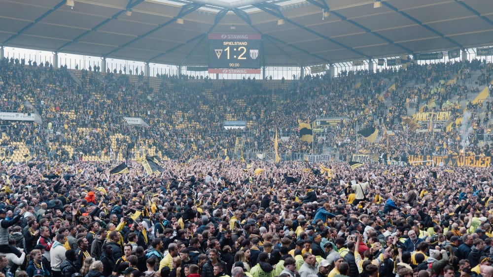 So feiert Alemannia Aachen den Aufstieg - kicker