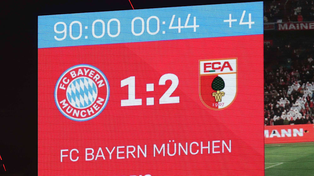 Tabelle Fc Bayern Mnchen Gegen Fc Augsburg