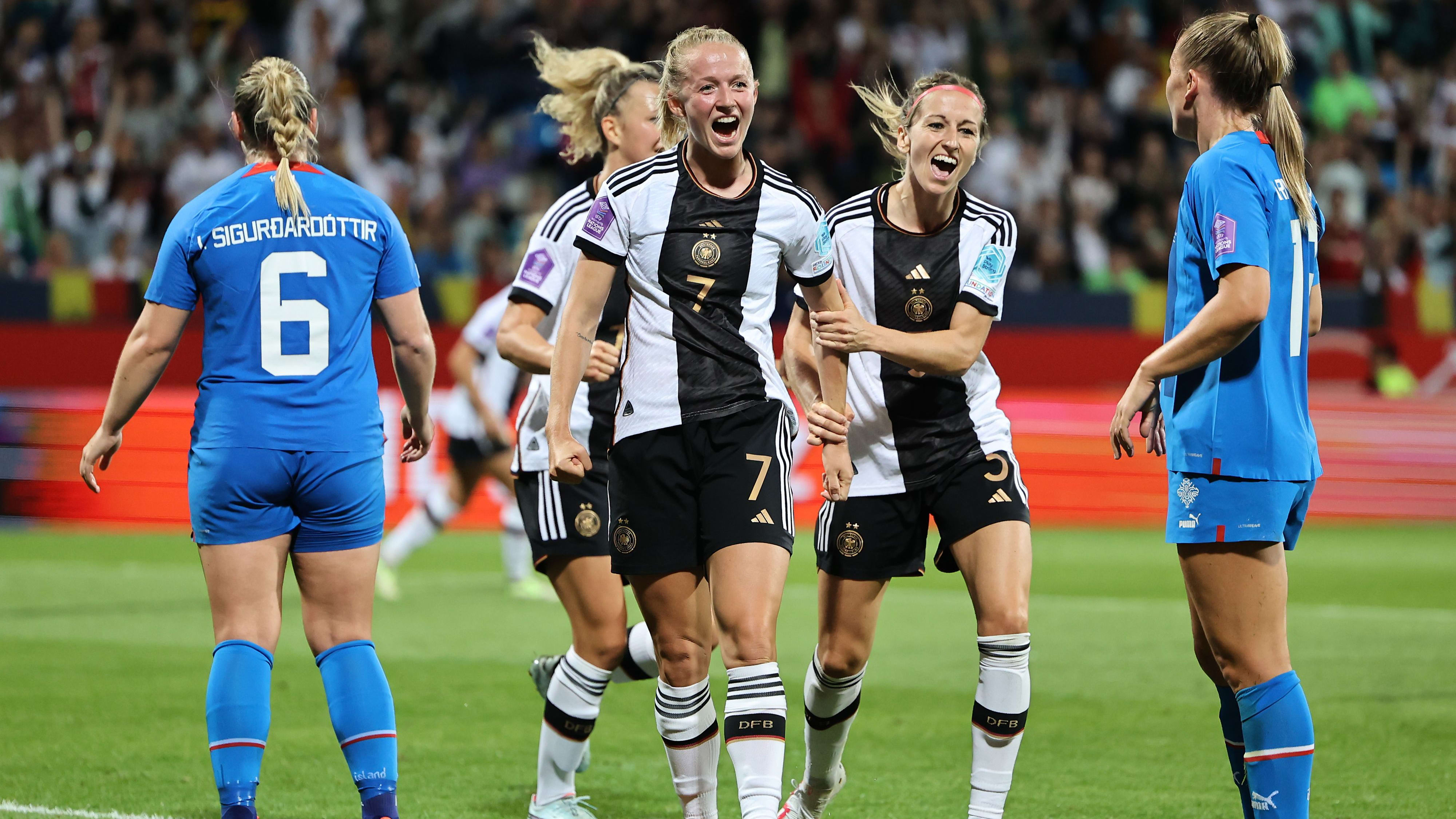 Liveticker | Deutschland - Island 4:0 | 2. Spieltag | UEFA Women's Nations League 2023/24 - kicker