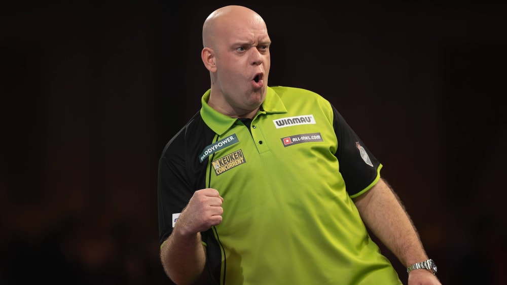 Darts-WM 2025: Van Gerwen zieht in die 3. Runde ein - kicker